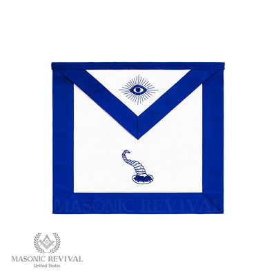 Junior Steward Lodge Officer Apron - Masonic Revival